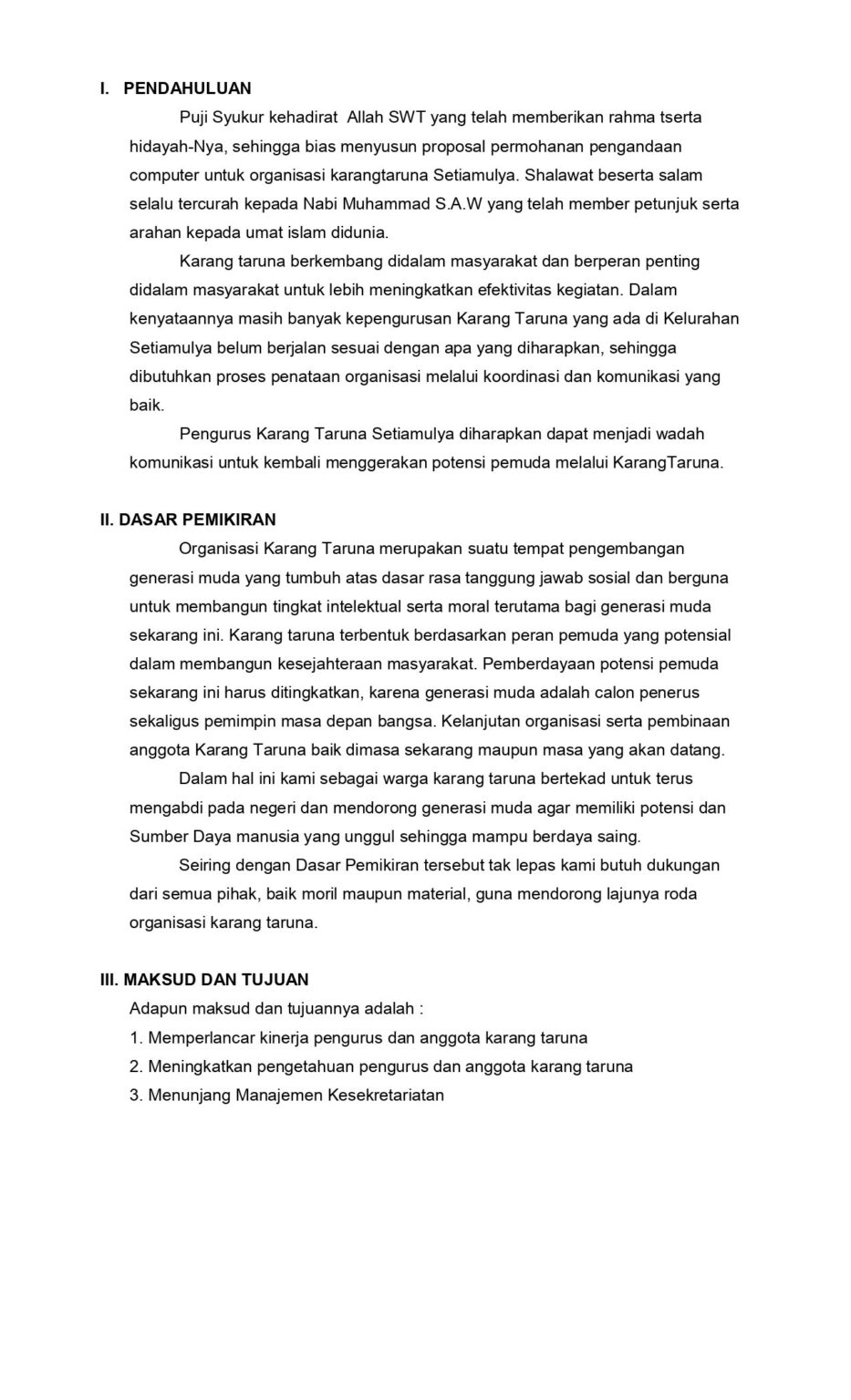 [DOWNLOAD] 20 Contoh Proposal Pengajuan Dana yang Baik & Benar dalam Berbagai Kegiatan - Peluang ...